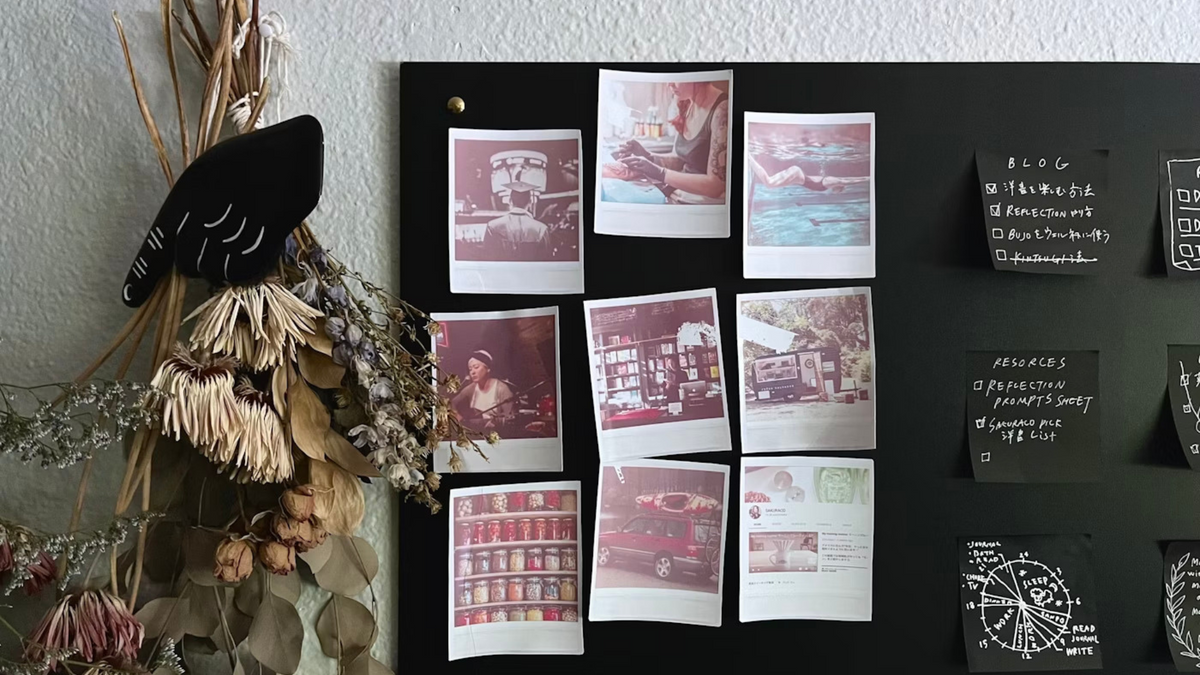 How I Make Vision Boards to Set Intentions with my Bullet Journal