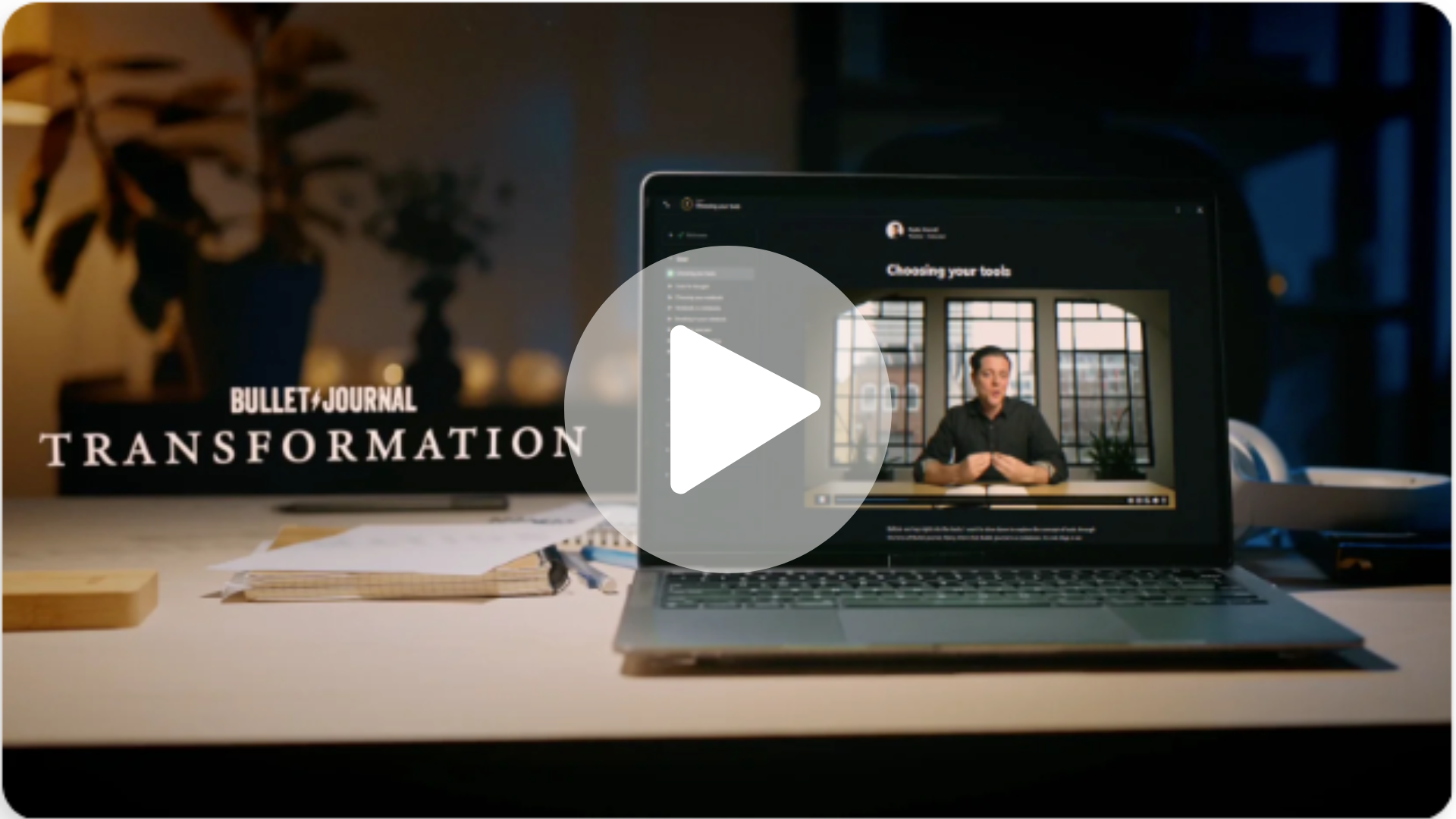 Transformation Plan - Bullet Journal